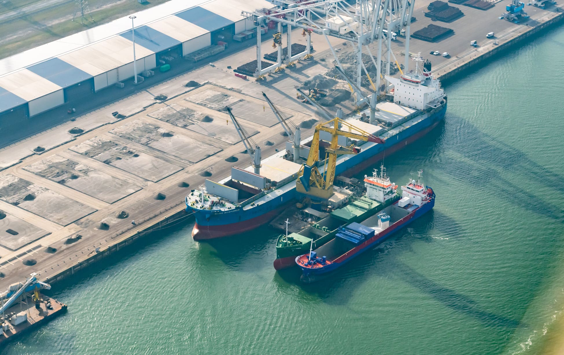 Marcor has started the development of a dry bulk terminal in the Port of Rotterdam - Marcor